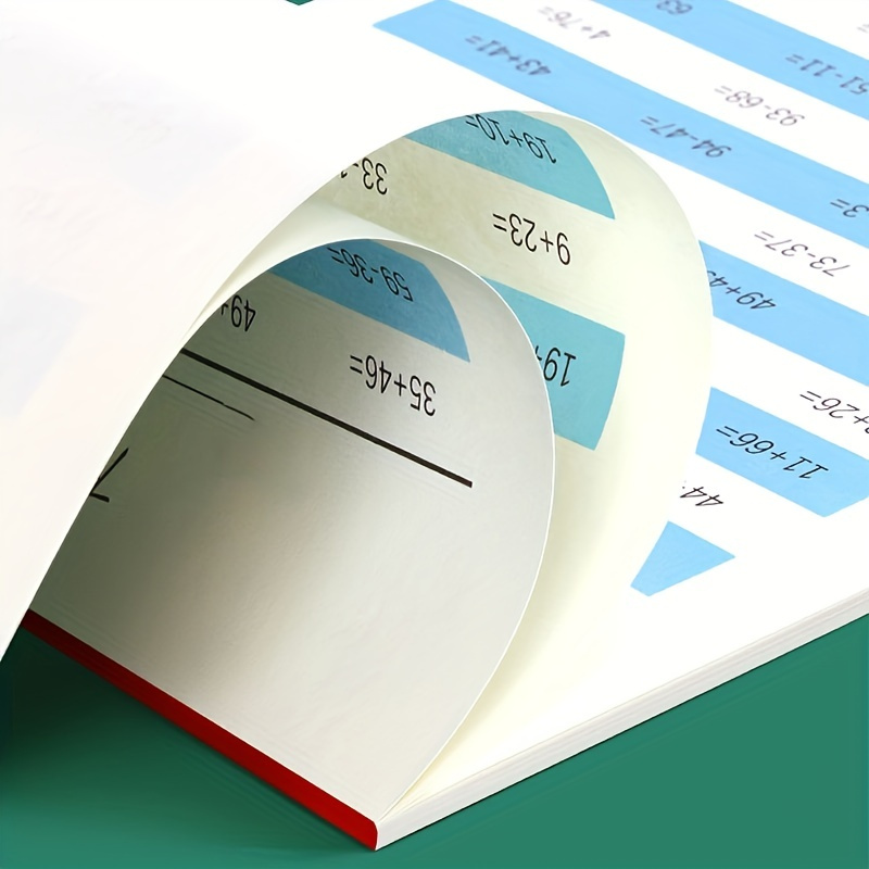 20 Pages/book Arithmetic Questions Children's Addition - Temu Kuwait