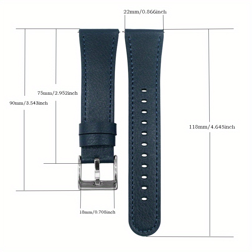 Scratch resistant Large Pebbled Artificial Leather Strap - Temu South ...