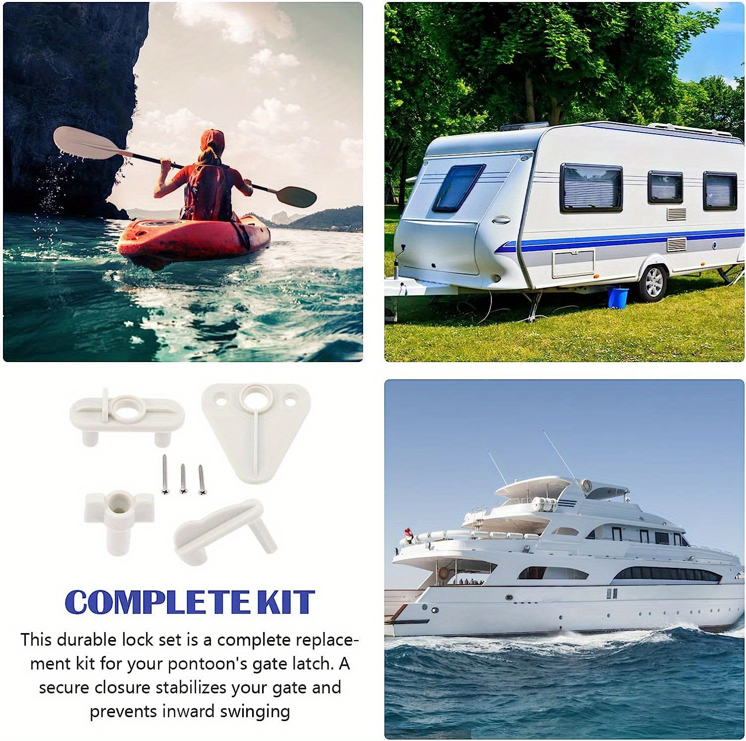 Gate Kit Rv Marine Pontoon Boat Fits - Temu Norway