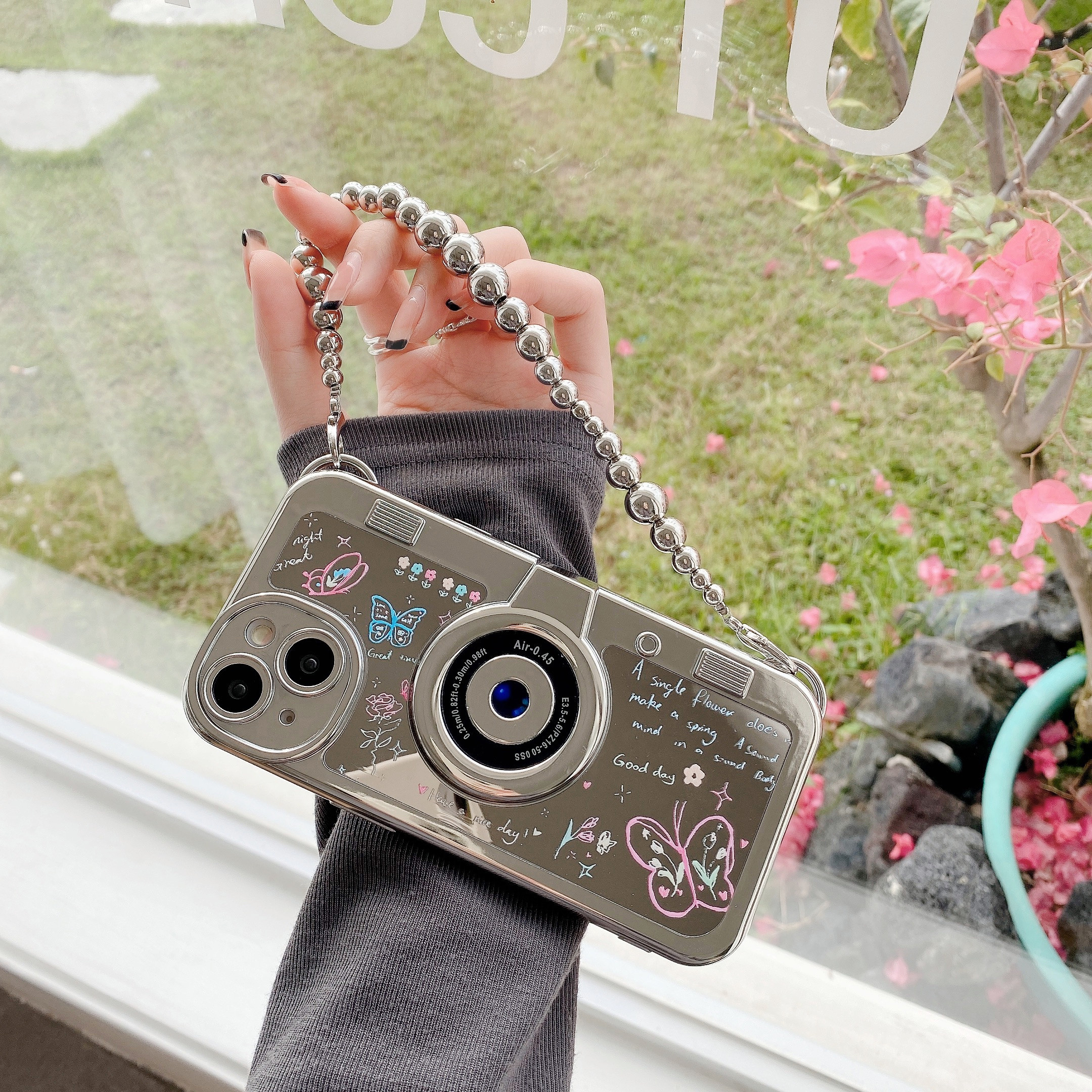 cute cartoon camera phone case hand strap 11 12 13 14 - Temu New Zealand