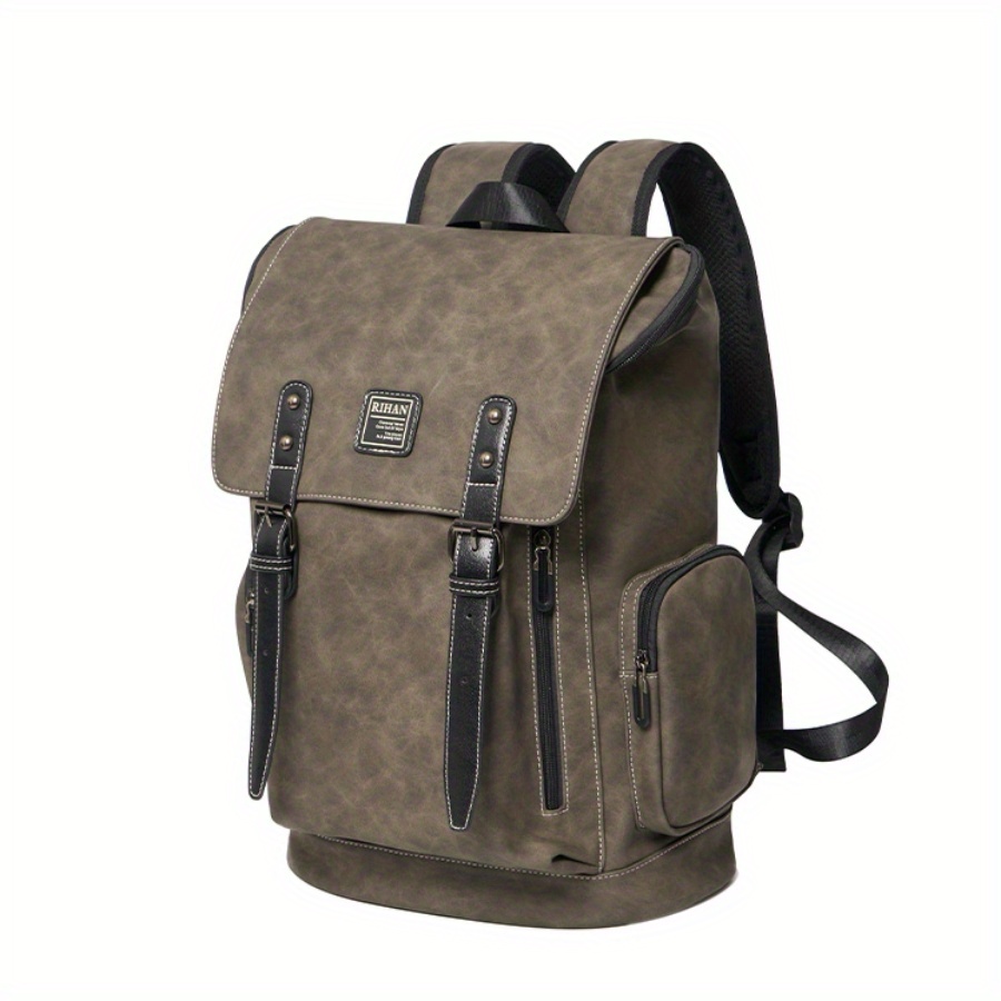men's high quality backpack pu backpack computer backpack - Temu Australia