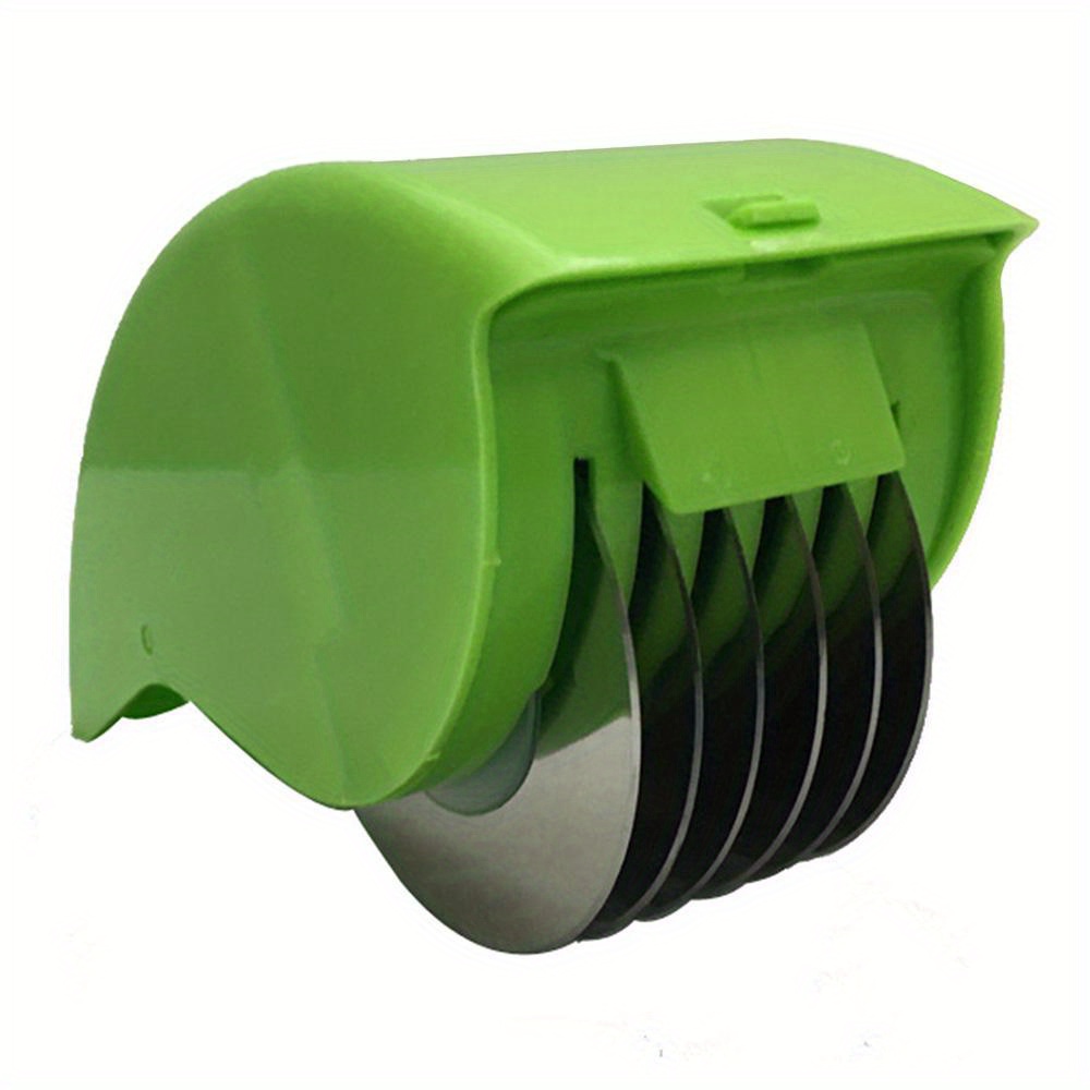 Multifunctional Stainless Steel Roller Cutter Scallions - Temu New Zealand
