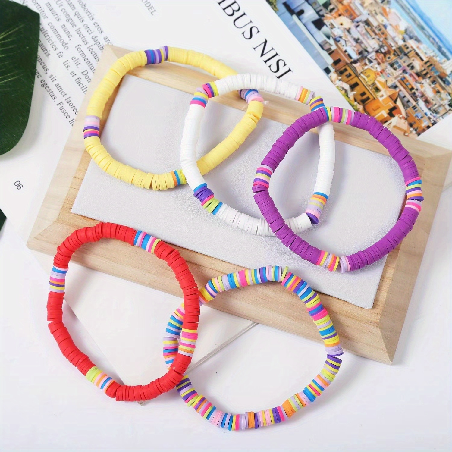 Trendy Minimalist Bohemian Style Colorful Beaded Shell - Temu United ...
