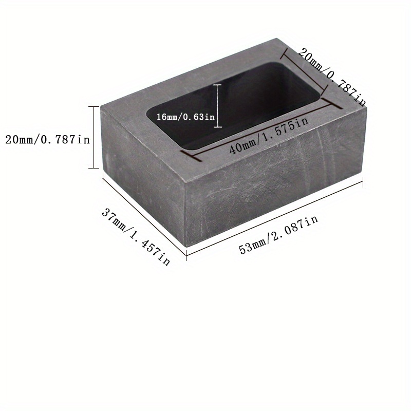 200g/280g/500g 高純度 高密度グラファイトオイルタンク 高温耐性グラファイト研磨ツール DIY ジュエリー - Temu Japan