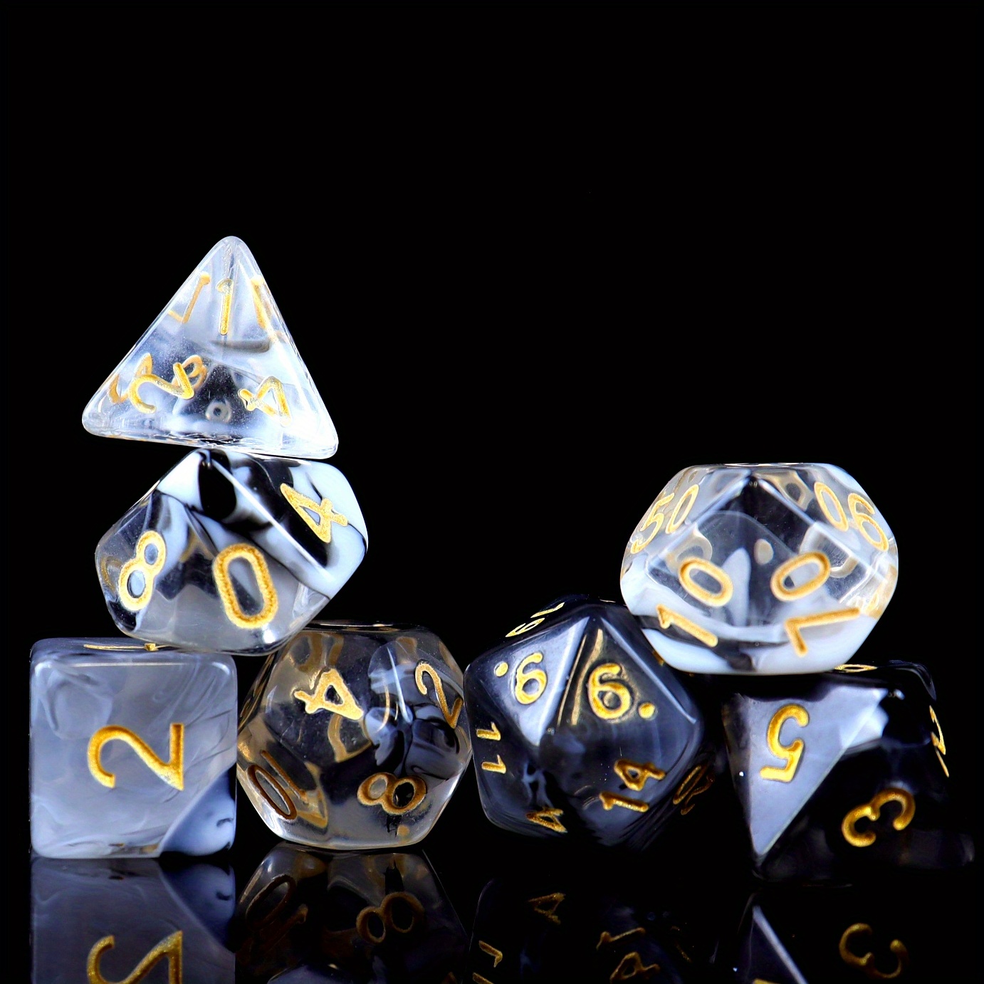 Dice Set Polyhedral - Temu United Kingdom