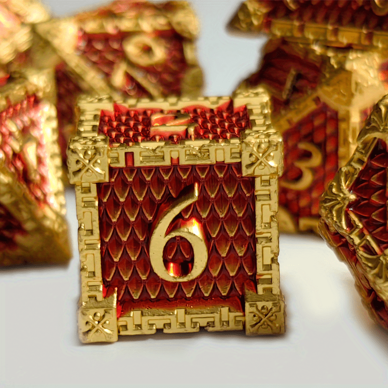 Multi Metal Scale Dice Handmade In - Temu New Zealand