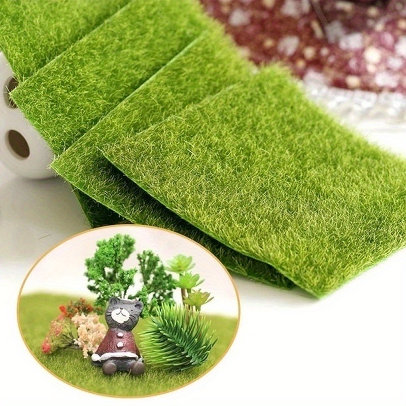 Create A Miniature 6x6 Artificial Grass Crafts - Temu Canada