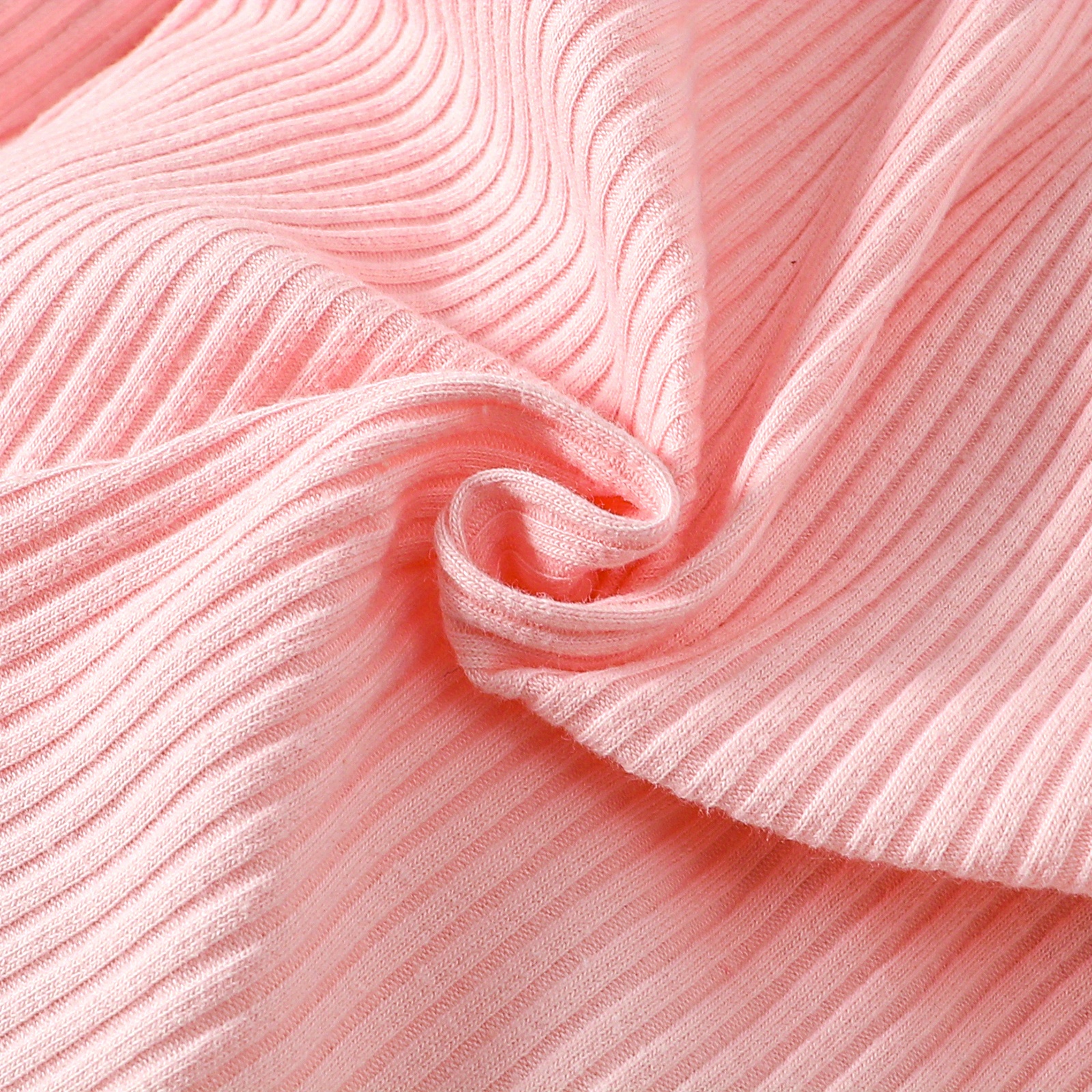 Adorabble Comfy Little Girls Outfit Ribbed Button Ruffle - Temu New Zealand