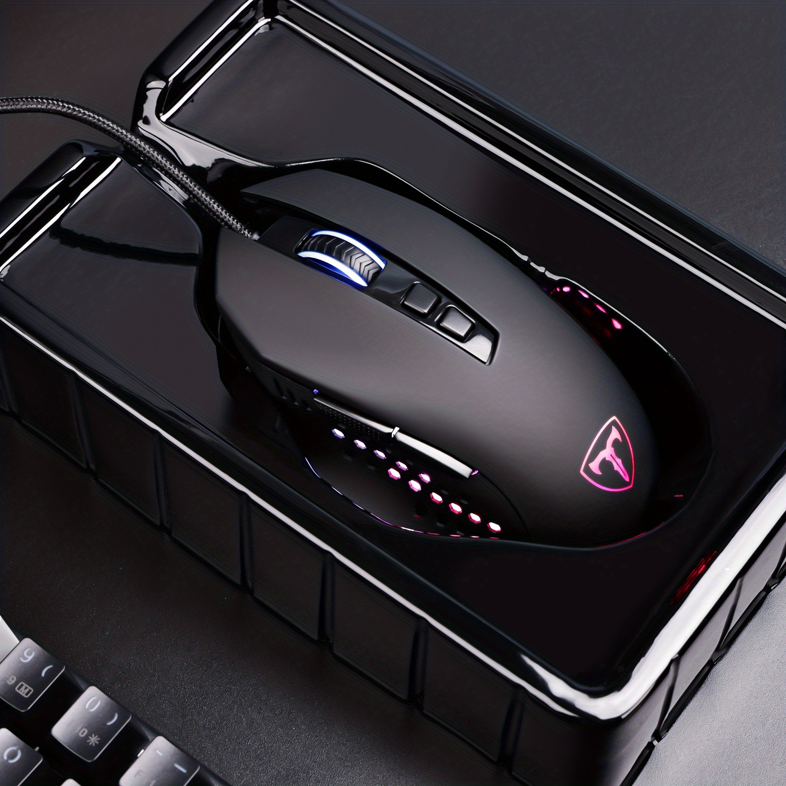 t tgm302 rgb gaming mouse 8000dpi acc - Temu New Zealand