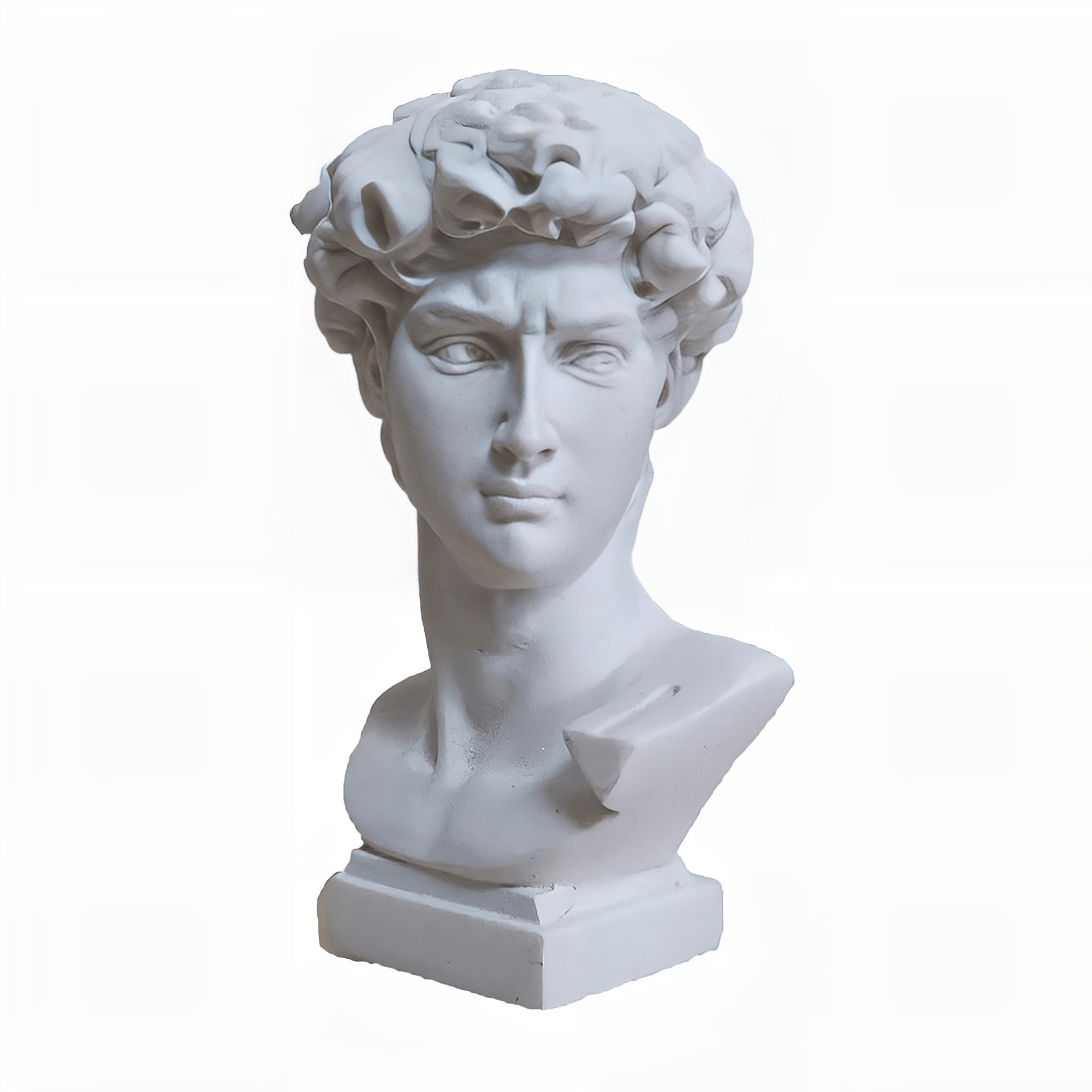 Classic Greek Bust Statue: White Resin Suitable Home - Temu Australia