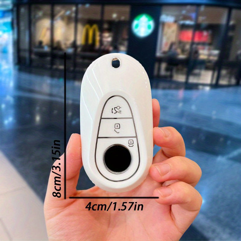 Premium Leather Key Case E C - Temu Australia