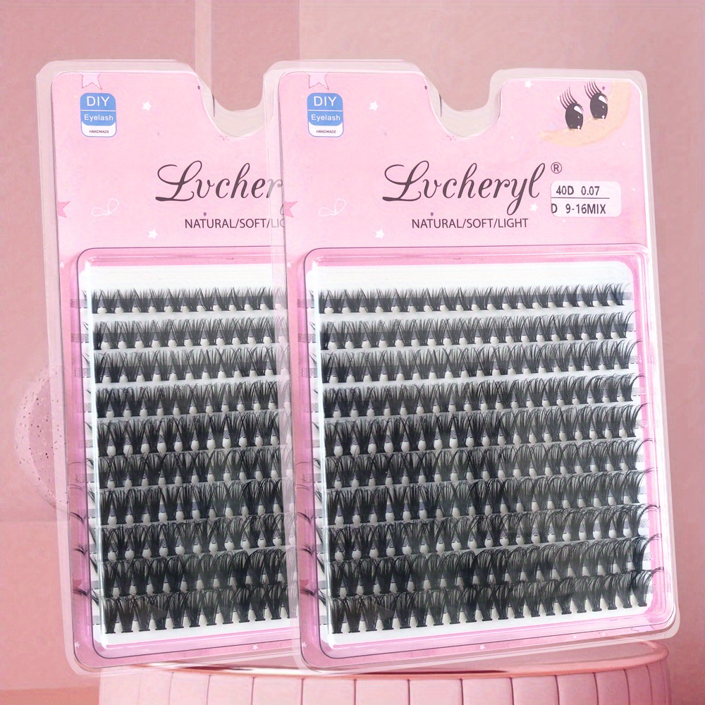 Soft Natural 40d Lashes Mix D Curling Individual - Temu Australia