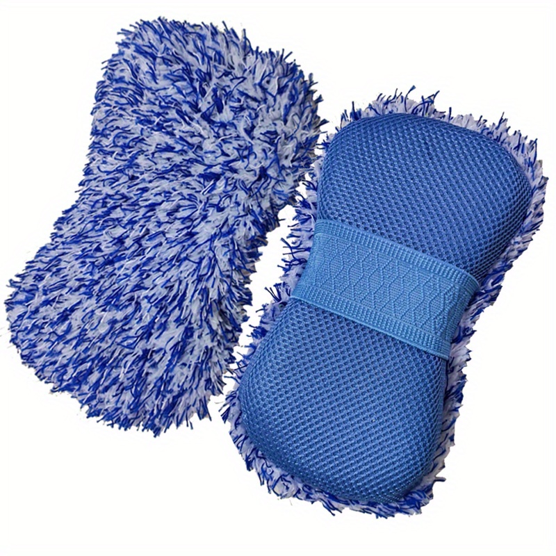 Chenille Wash Sponge Car Detailing Cleaning High - Temu Australia