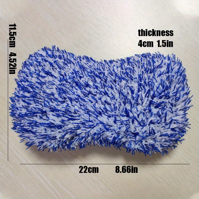Chenille Wash Sponge Car Detailing Cleaning High - Temu Canada