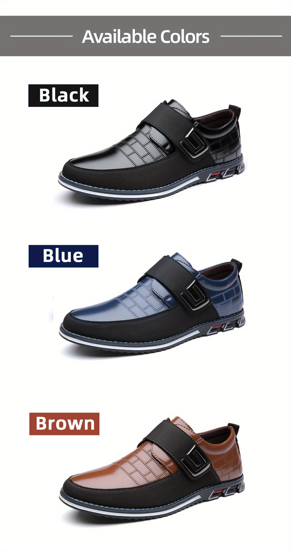 Slip Formal Shoes Men s Round Toe Wear resistant Non slip - Temu ...