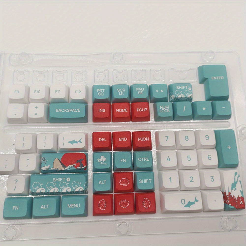 Keyboard Five sided Sublimation Pbt Keycap Xda - Temu