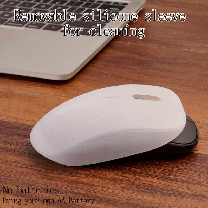 Wireless Mouse Photoelectric Usb Receiver Silicone - Temu Australia
