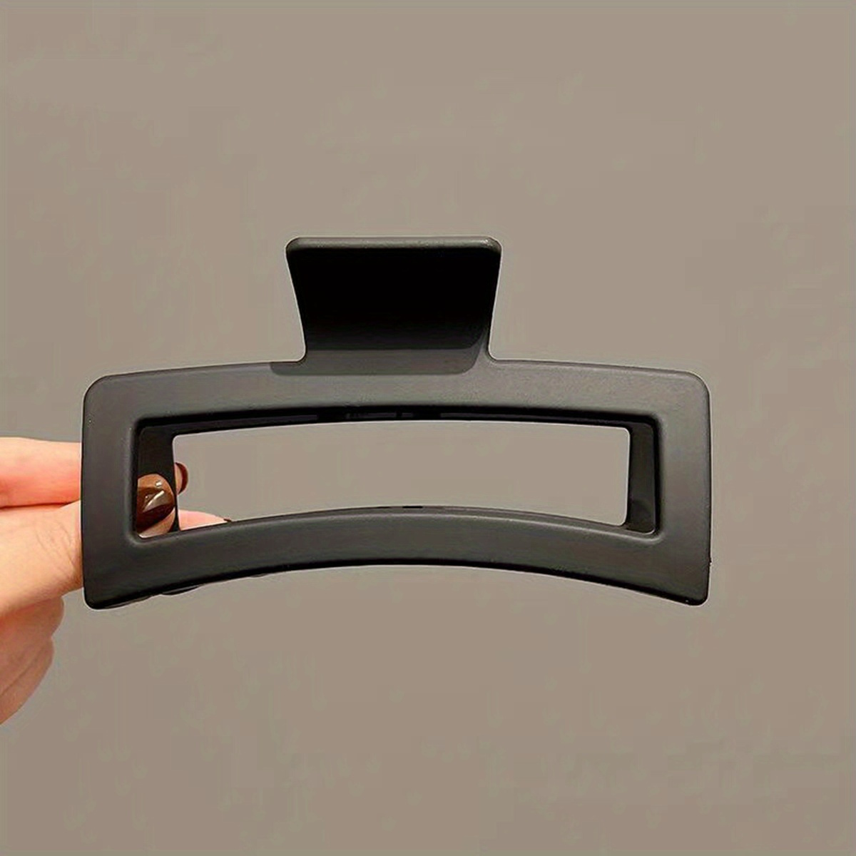 Big Rectangle Hair Claw Clips Non slip Hair Accessories - Temu Australia