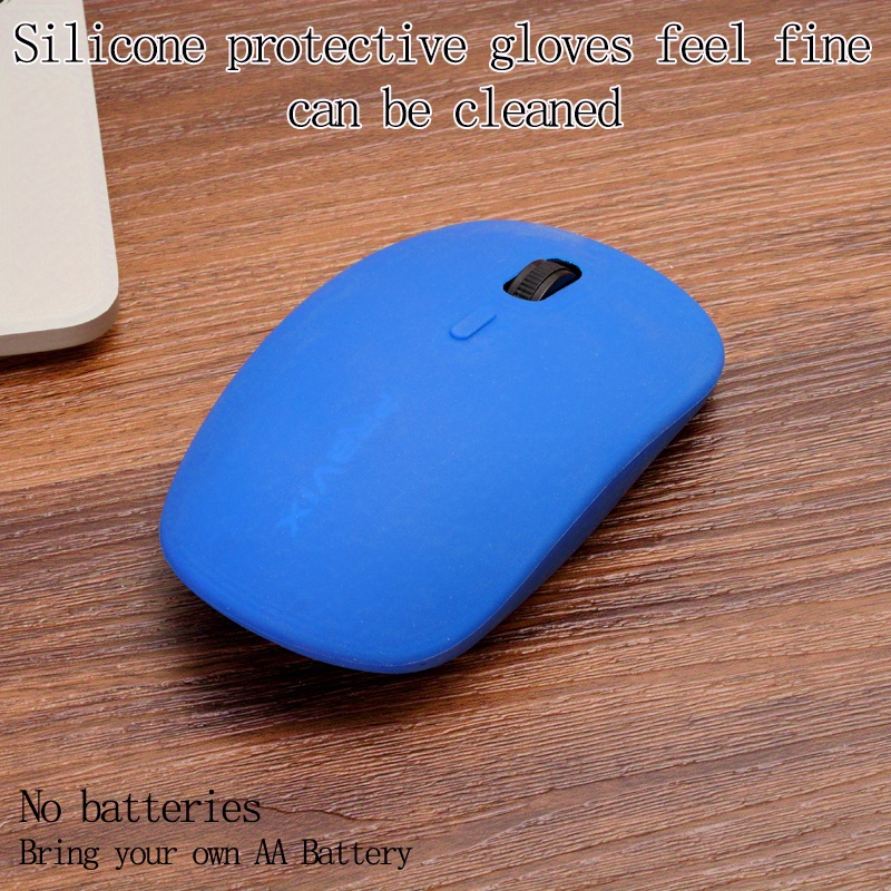 Wireless Mouse Photoelectric Usb Receiver Silicone - Temu Australia