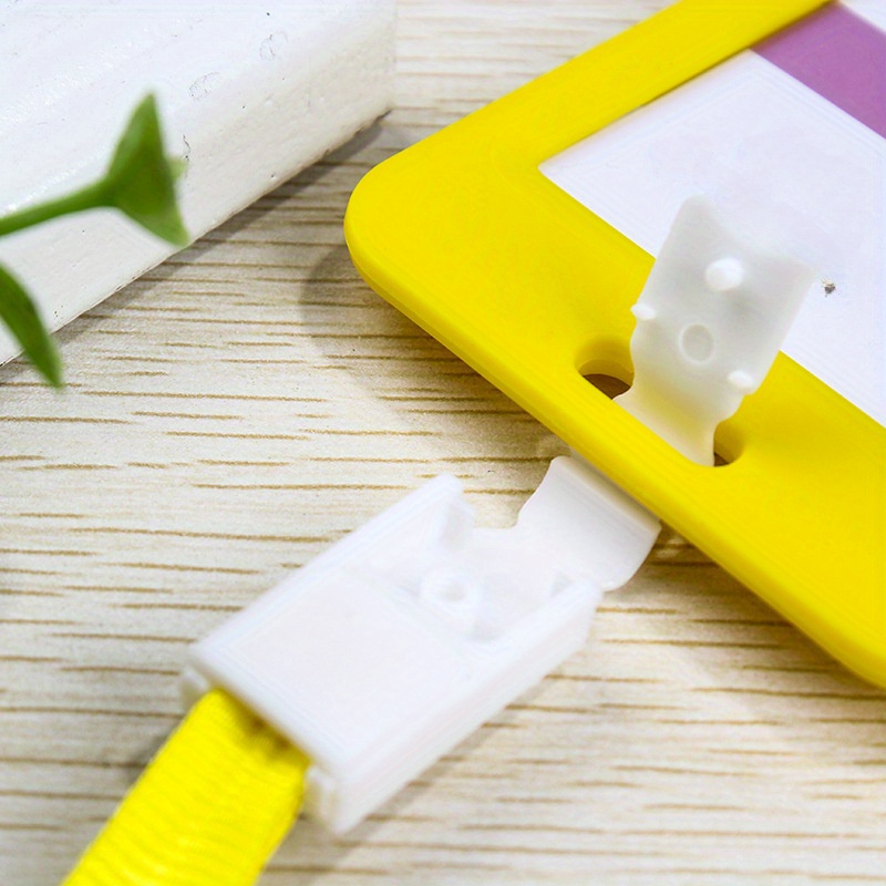 Double Sided Transparent Work Permit Hanging Tag Chest Card - Temu ...