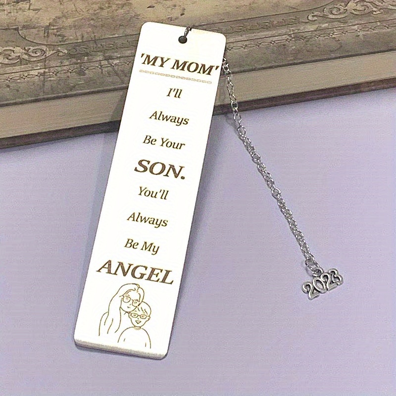 Bookmark Father Mother Gift Thank Sticker Metal Stainless - Temu United ...