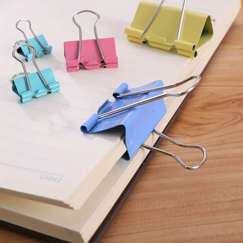 Color Long Tail Ticket Office Supplies Folder Document Metal - Temu New ...