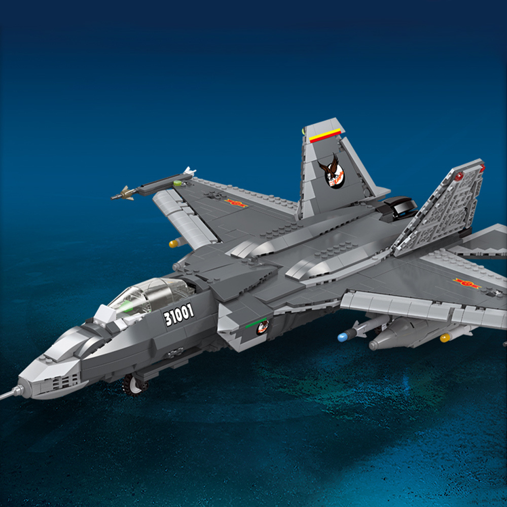 Stimulate Childs Imagination High Tech Military Airplane Fighter ...