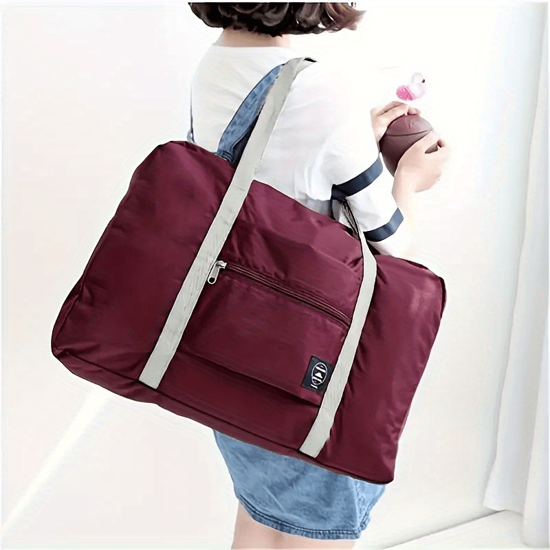 Foldable Travel Luggage Bag Large Capacity Clothes Duffle - Temu