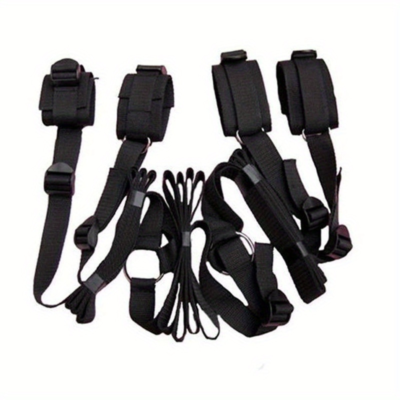 Bed Bondage Kit Restraints Set Adjustable Hand - Temu