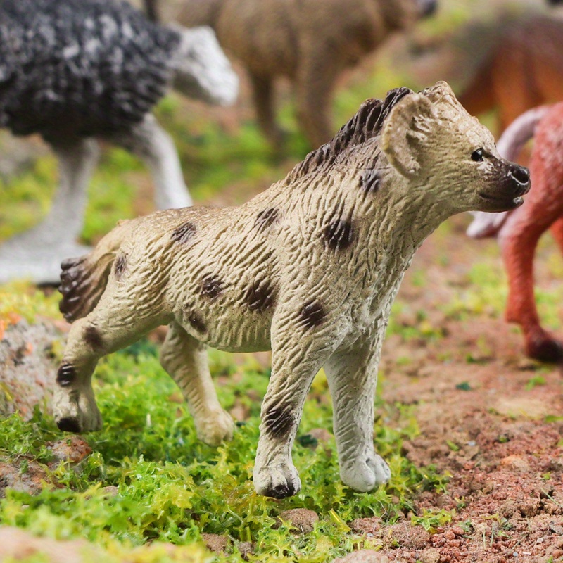 Mini Wild Animal Toy Model Cake Top Decoration Animal Model - Temu