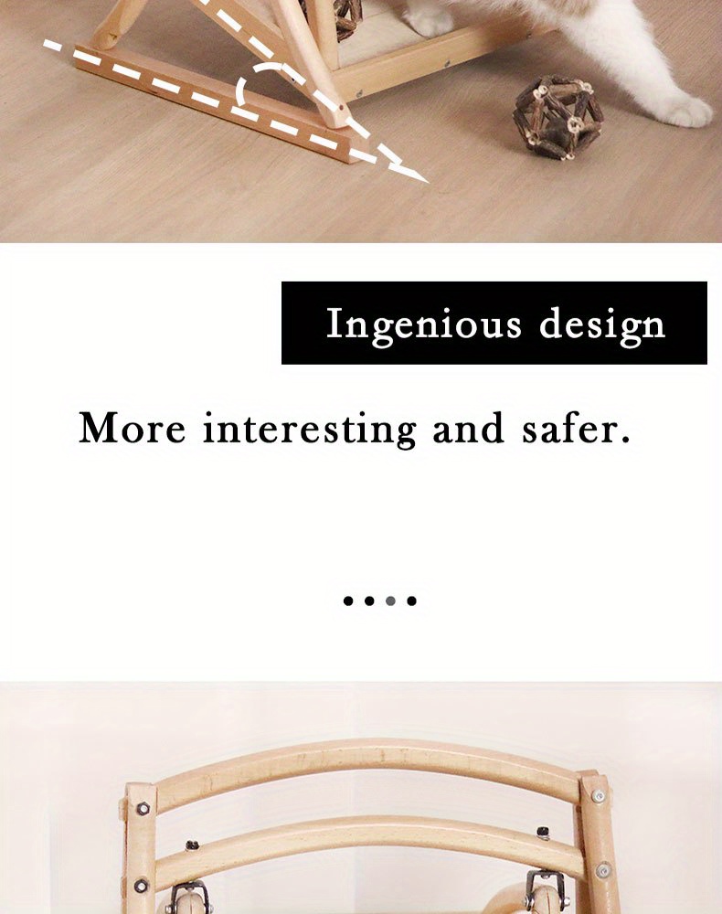 Cat Bed Swing Cat Rocking Hammock Bed Cat Perch - Temu
