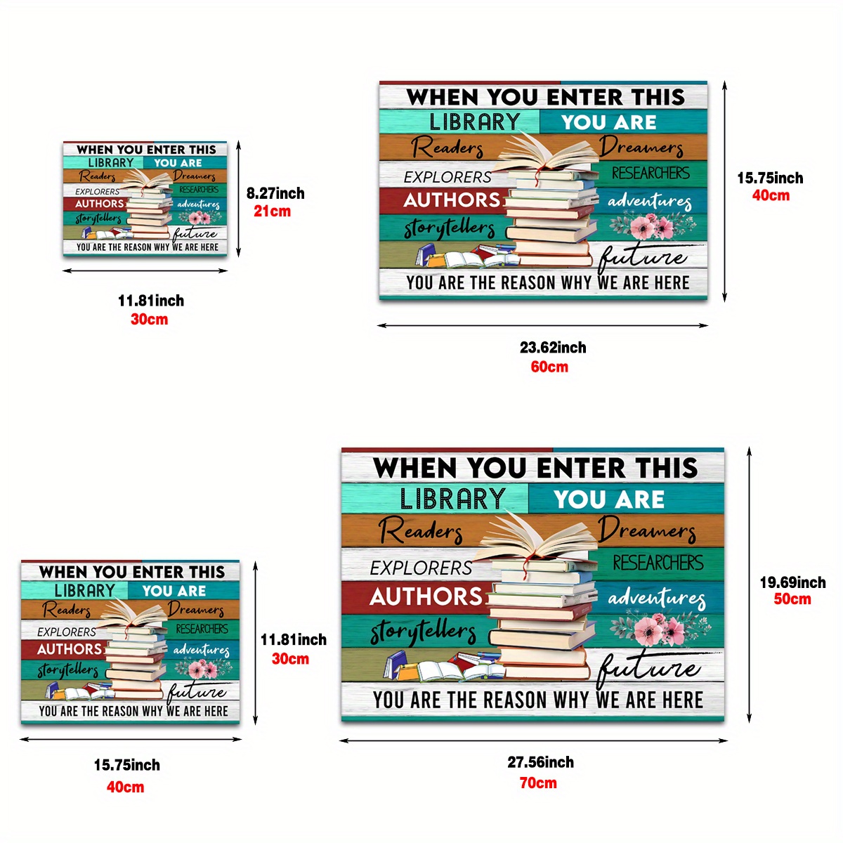 Inspirational Quotes Lovers Canvas Wall Art - Temu