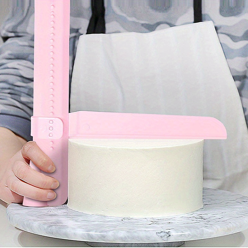 Cake Smoother Adjustable Height Cake Scraper Baking Tools - Temu Norway