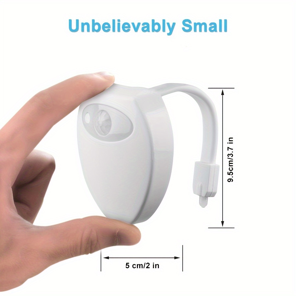 Toilet Night Lights Motion Sensor Activated Led With 16 Colors Changing ...