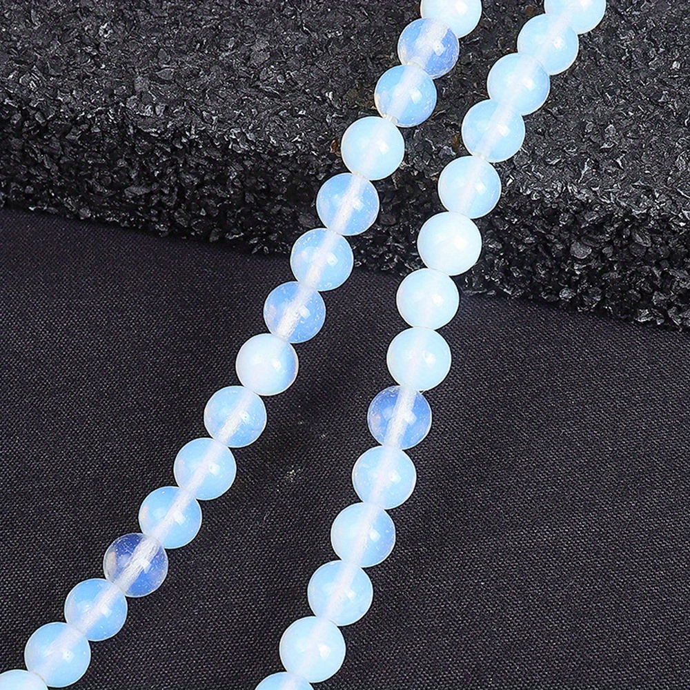 6mm 10mmオパールビーズ DIYブレスレット ネックレス イヤリング用 穴：1mm - Temu Japan