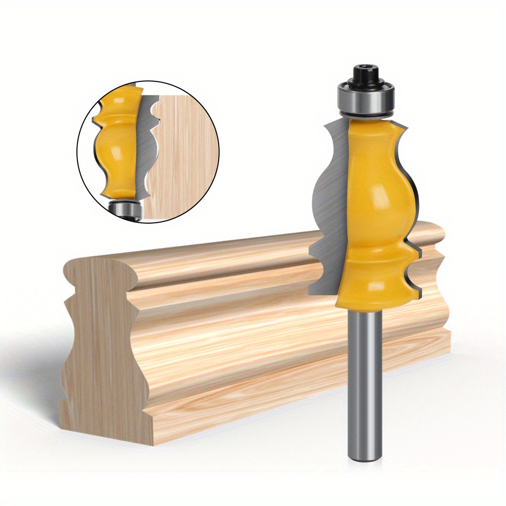 Shank Architectural Cemented Carbide Molding Router Bit - Temu Canada