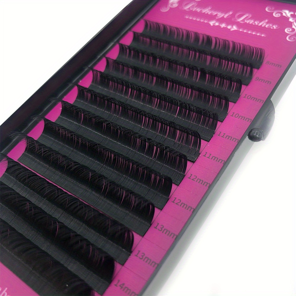 Soft Faux Mink False Eyelashes Set Individual Cluster Lashes - Temu ...
