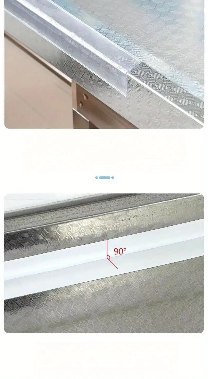 1pc 투명 욕실 및 화장실 실리콘 테이프 밀봉 스트립 셀프 접착형 욕조 및 벽 밀봉 테이프 실리콘 밀봉제 밀봉 스트립