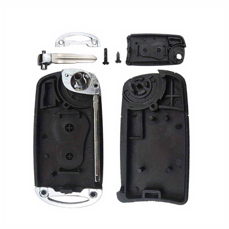 2 Buttons Modified Flip Folding Remote Car Key Case - Temu
