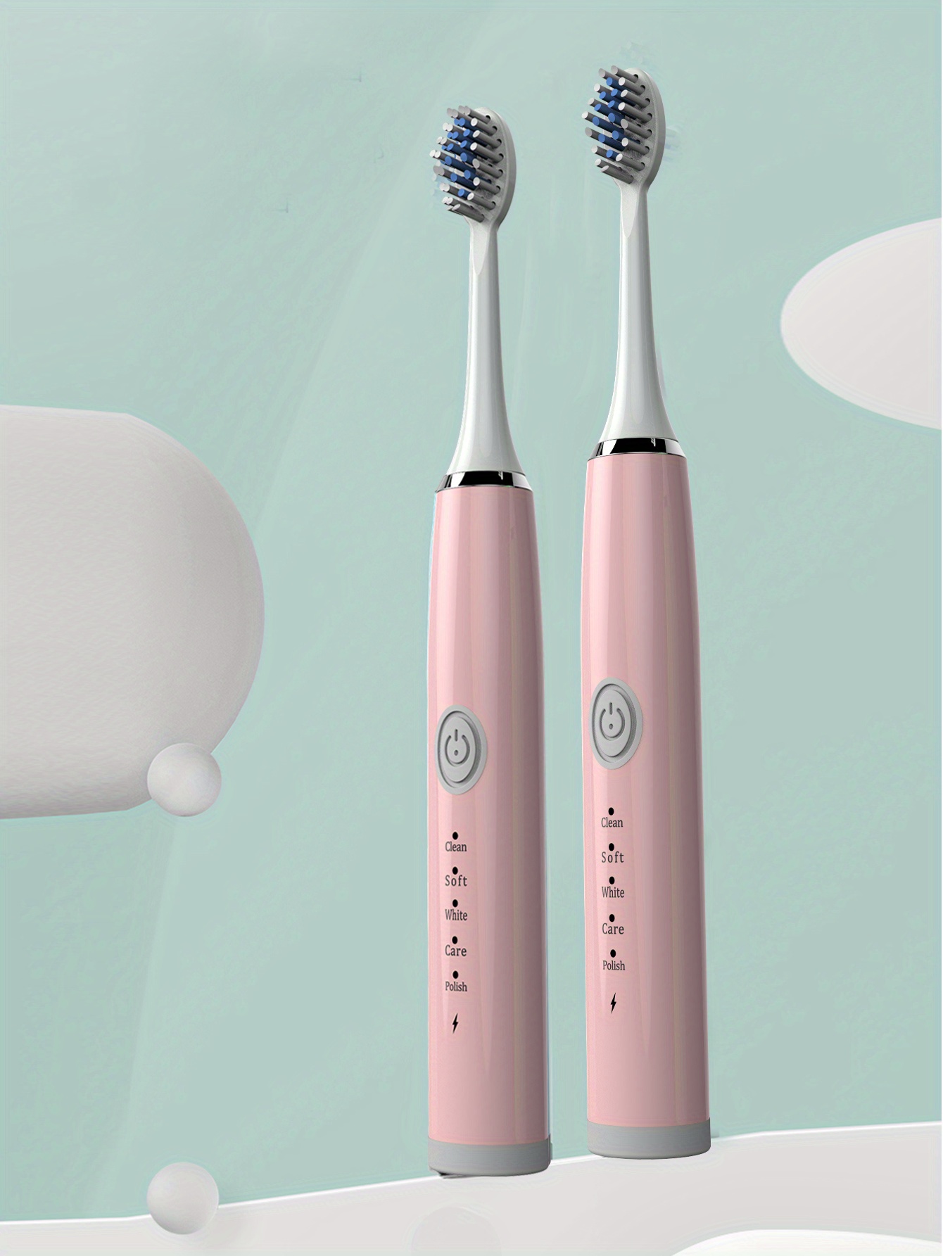 5 Rechargeable Electric Toothbrush E1 Pink ( - Temu Australia