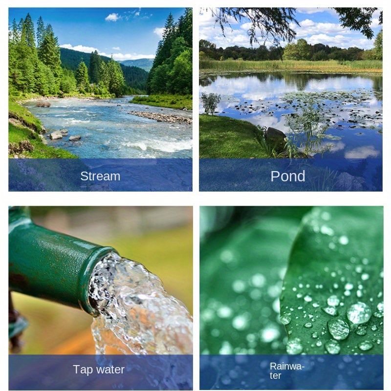 Outdoor Camping Portable Direct Drinking Filter Wild Survival Straw ...