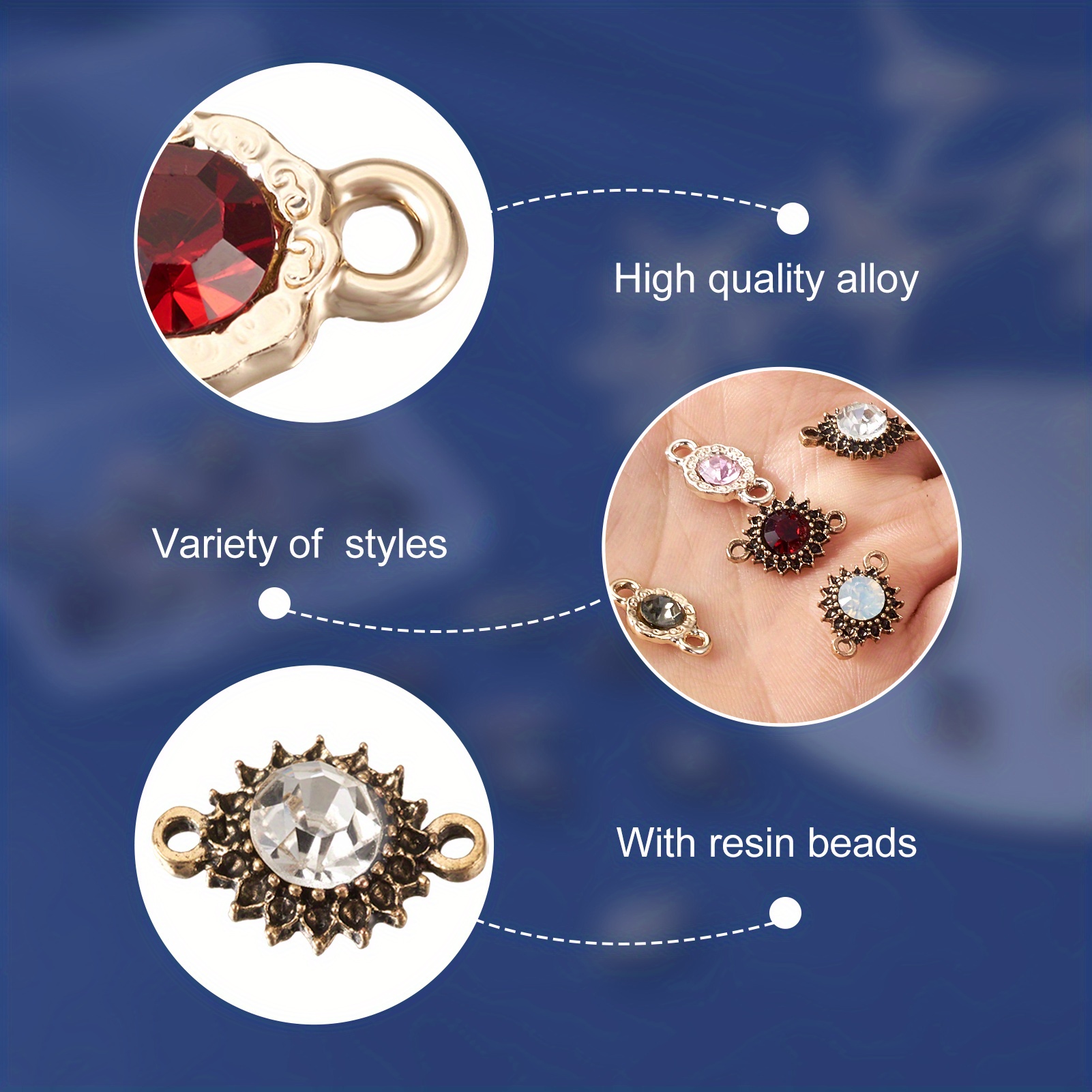 zinc alloy connectors alloy link pendants - {region_name}