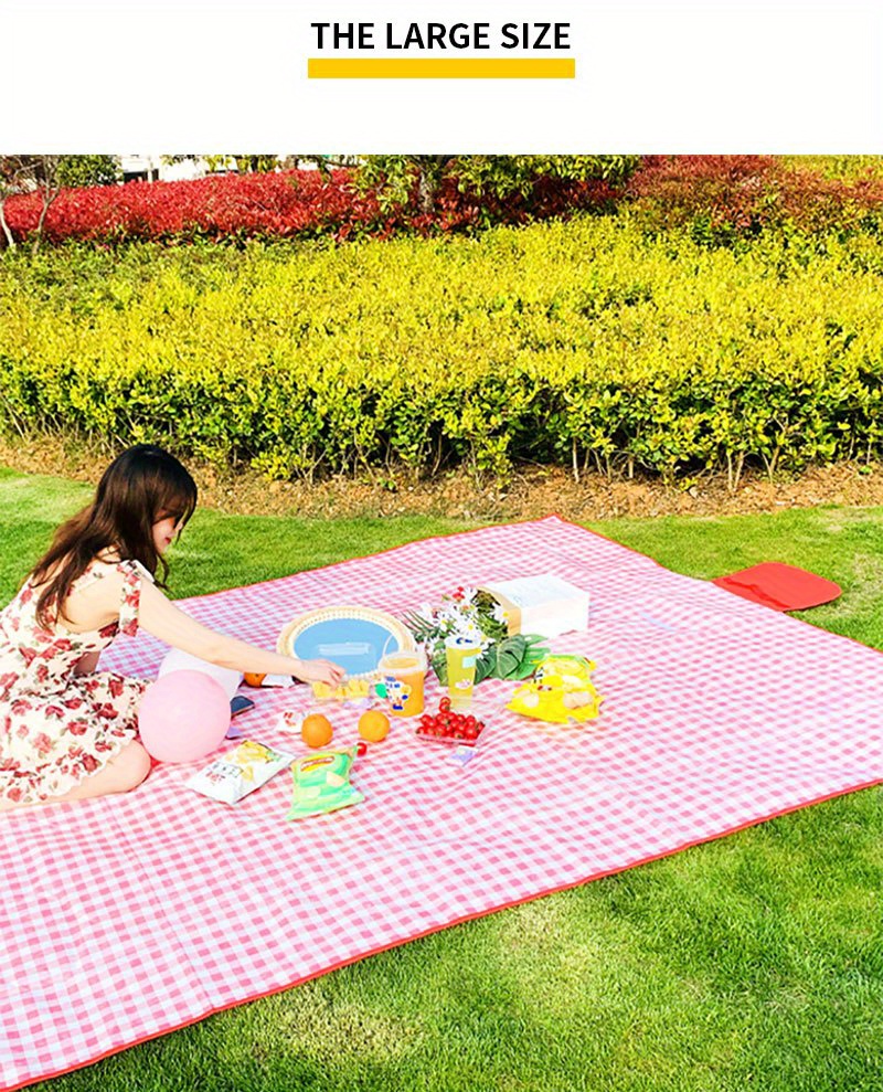 Moistureproof Picnic Mat Thicken Outdoor Camping Mat Waterproof Beach ...