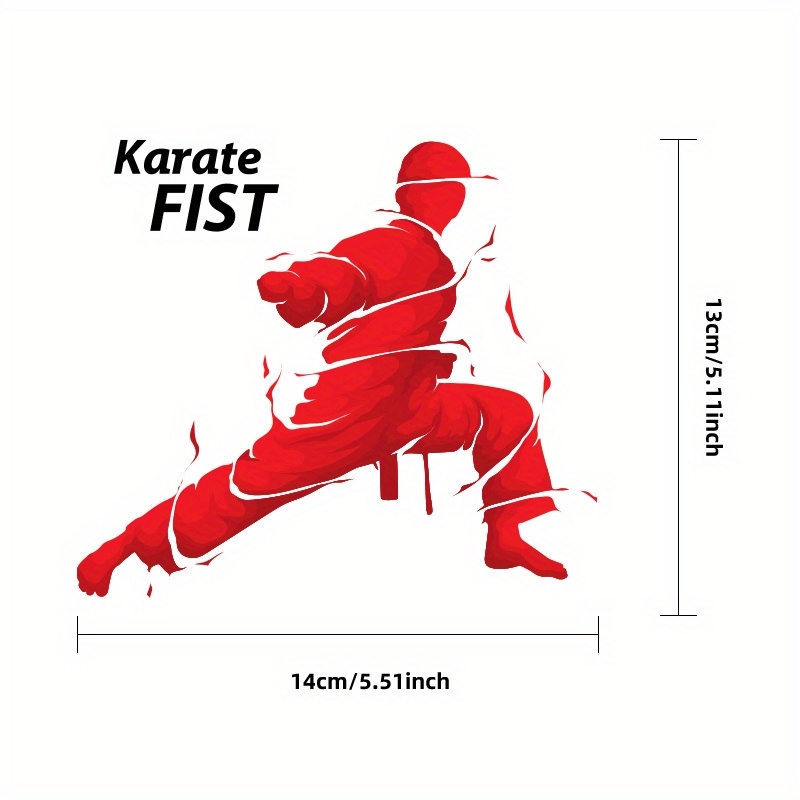 Car Stickers Red Karate Fist Vehicle Decals Personalized - Temu New Zealand