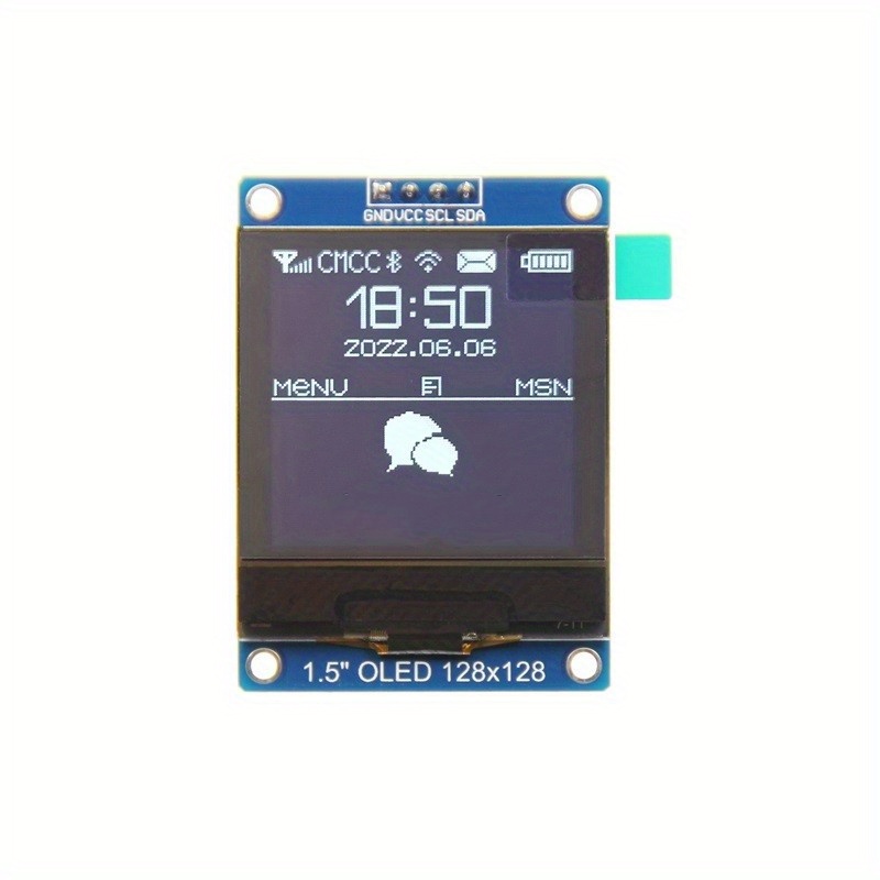 Oled Module I2c Interface 128x128 Resolution Sh1107 Driver - Temu