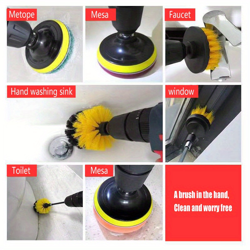 Car Cleaning Brush Detailing Brush Set Drill Brush - Temu United Kingdom