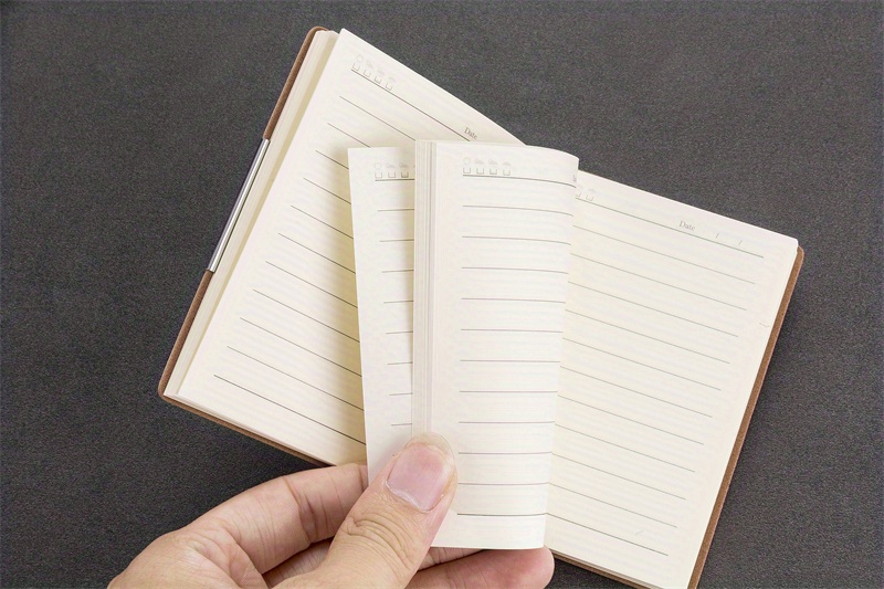 6 Colors A7 Pocket Notebook: Small Fresh Portable Soft Pu - Temu