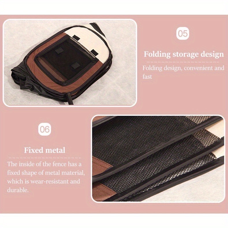 Portable Folding Pet Tent: Cozy In Room! - Temu Australia