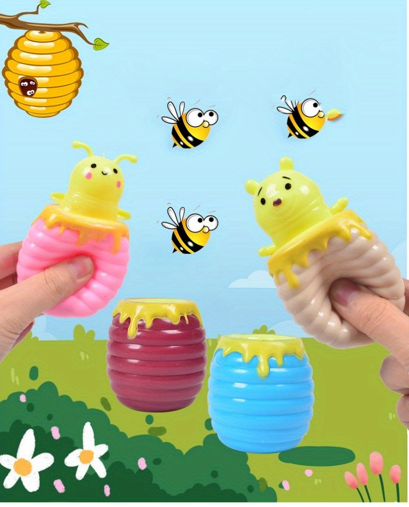 Toy Bee Jar Vent Bear - Temu