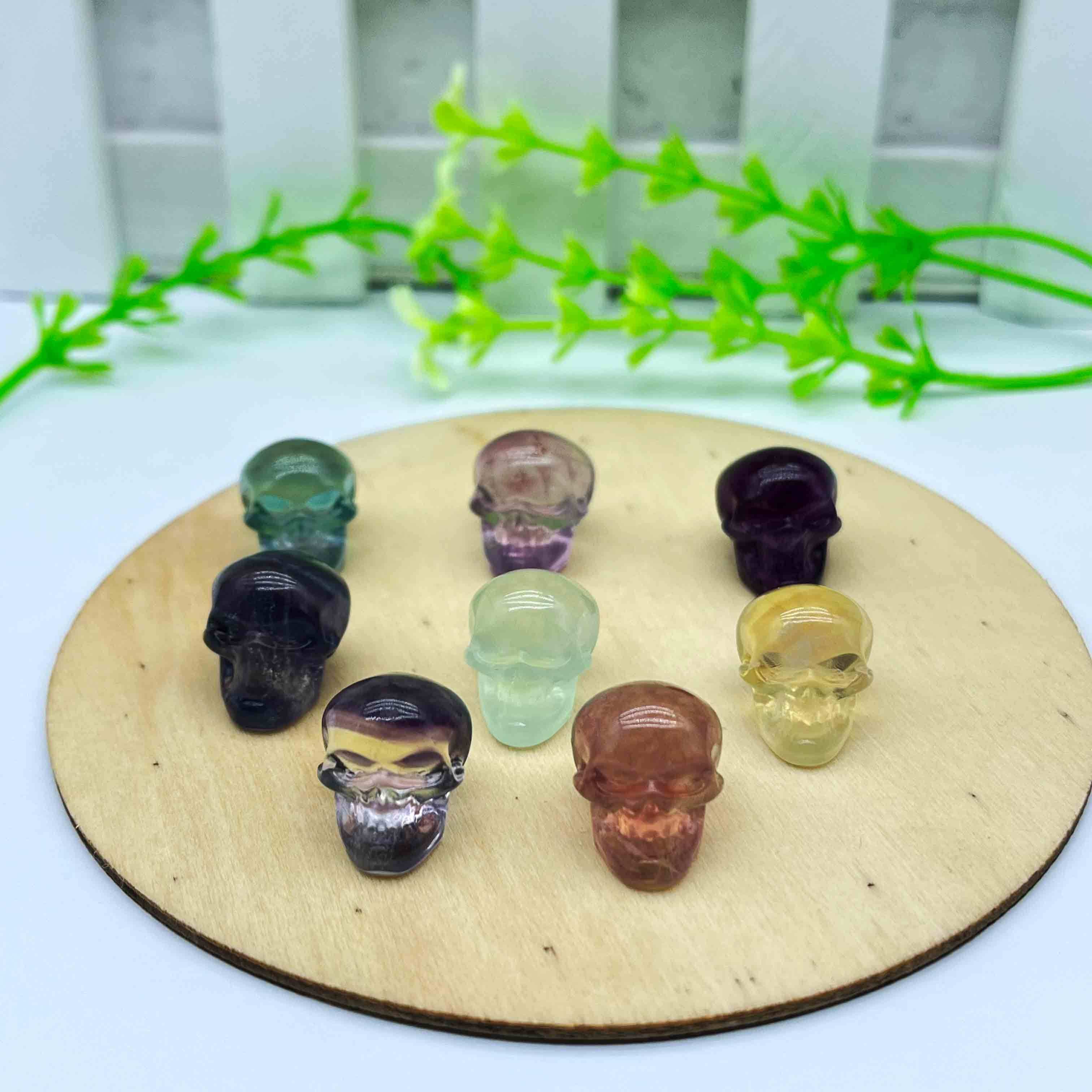 Random material Natural Crystal Skull Hand - Temu Australia